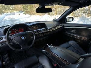 Black BMW 730 2008 in Vilnius, with an engine capacity of 2.99 L and mileage of 355 thousand km for 4900 €, photo 18 on AUTOMOTO.COM.LV