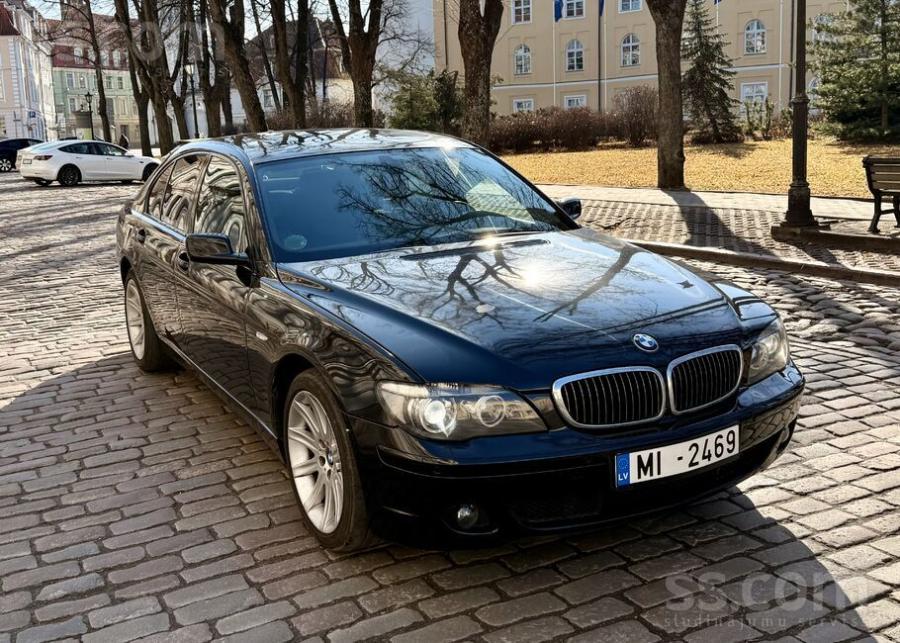 Melns BMW 730 2008 Rīga, ar dzinēja tilpumu 3.00 L un nobraukumu 317 tūkst. km par 6900 €, foto 4 vietnē AUTOMOTO.COM.LV