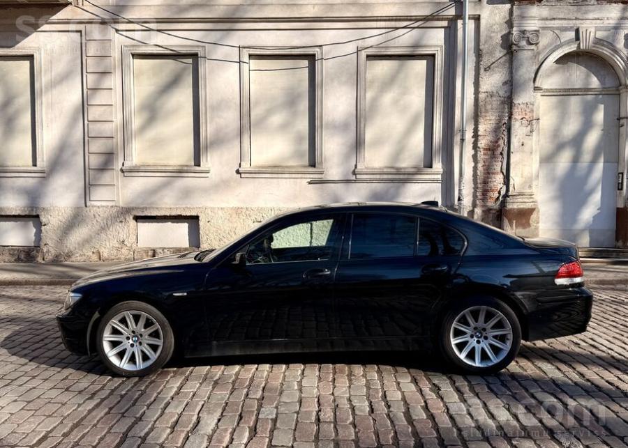 Melns BMW 730 2008 Rīga, ar dzinēja tilpumu 3.00 L un nobraukumu 317 tūkst. km par 6900 €, foto 5 vietnē AUTOMOTO.COM.LV