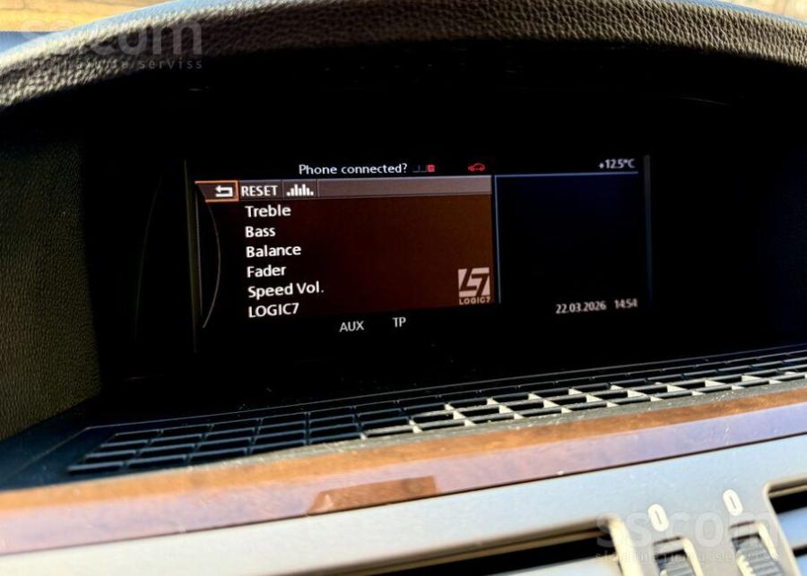 Melns BMW 730 2008 Rīga, ar dzinēja tilpumu 3.00 L un nobraukumu 317 tūkst. km par 6900 €, foto 15 vietnē AUTOMOTO.COM.LV