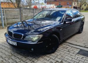 Melns BMW 730 2008 Jelgava, ar dzinēja tilpumu 3.00 L un nobraukumu 349 tūkst. km par 5000 €, foto  vietnē AUTOMOTO.COM.LV