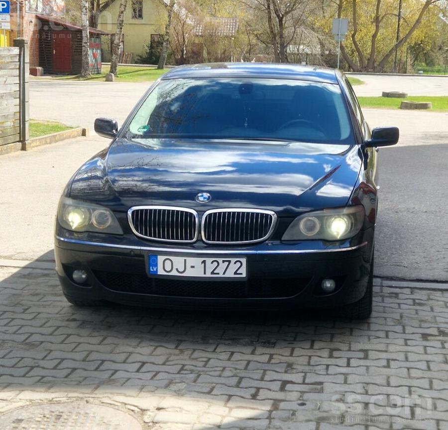 Черный БМВ 730 2008 в Елгава, объемом двигателя 3.00 л и пробегом 349 тыс. км за 5000 €, фото 8 на AUTOMOTO.COM.LV