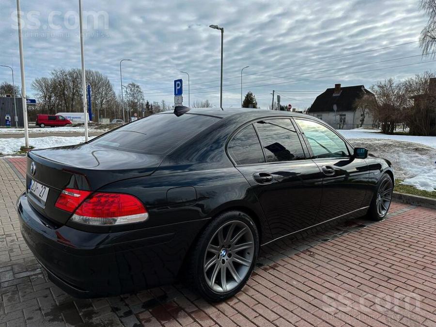Черный БМВ 730 2008 в Елгава, объемом двигателя 3.00 л и пробегом 281 тыс. км за 6800 €, фото 1 на AUTOMOTO.COM.LV