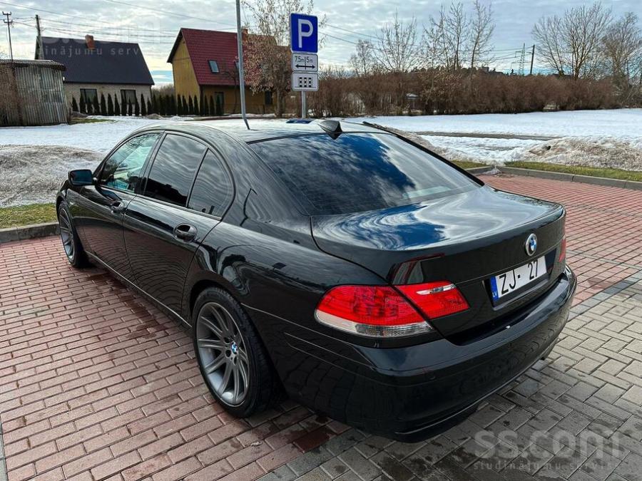Черный БМВ 730 2008 в Елгава, объемом двигателя 3.00 л и пробегом 281 тыс. км за 6800 €, фото 3 на AUTOMOTO.COM.LV
