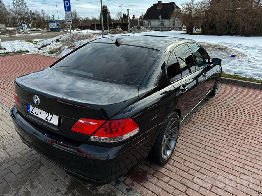 Черный БМВ 730 2008 в Елгава, объемом двигателя 3.00 л и пробегом 281 тыс. км за 6800 €, фото 4 на AUTOMOTO.COM.LV
