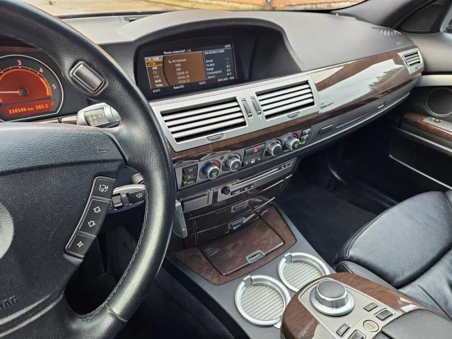 Черный БМВ 730 2008 в Екабпилс, объемом двигателя 3.00 л и пробегом 339 тыс. км за 5490 €, фото 28 на AUTOMOTO.COM.LV