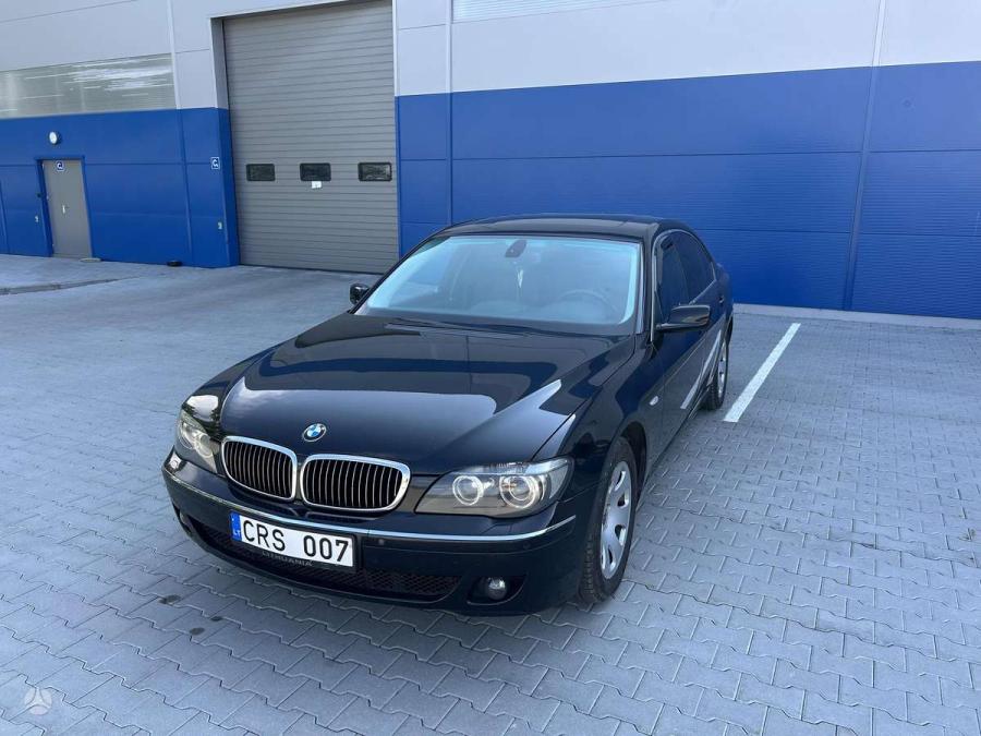 Черный БМВ 730 2008 в Укмерге, объемом двигателя 3.00 л и пробегом 269 тыс. км за 5999 €, фото 1 на AUTOMOTO.COM.LV