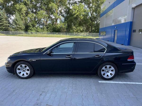 Black BMW 730 2008 in Ukmerge, with an engine capacity of 3.00 L and mileage of 269 thousand km for 5999 €, photo 4 on AUTOMOTO.COM.LV