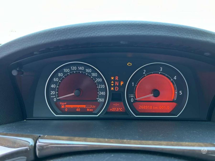 Черный БМВ 730 2008 в Укмерге, объемом двигателя 3.00 л и пробегом 269 тыс. км за 5999 €, фото 10 на AUTOMOTO.COM.LV