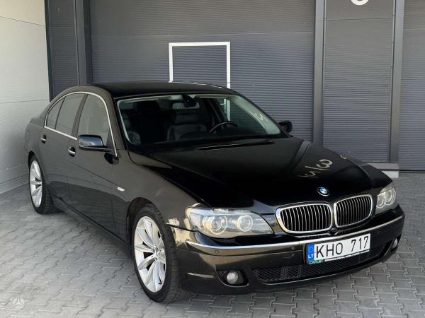 Black BMW 730 2008 in Vilnius, with an engine capacity of 2.99 L and mileage of 349 thousand km for 5400 €, photo 1 on AUTOMOTO.COM.LV