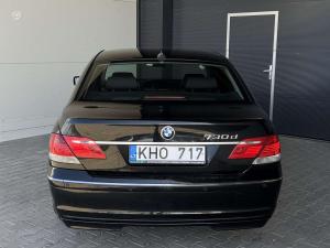 Black BMW 730 2008 in Vilnius, with an engine capacity of 2.99 L and mileage of 349 thousand km for 5400 €, photo 6 on AUTOMOTO.COM.LV