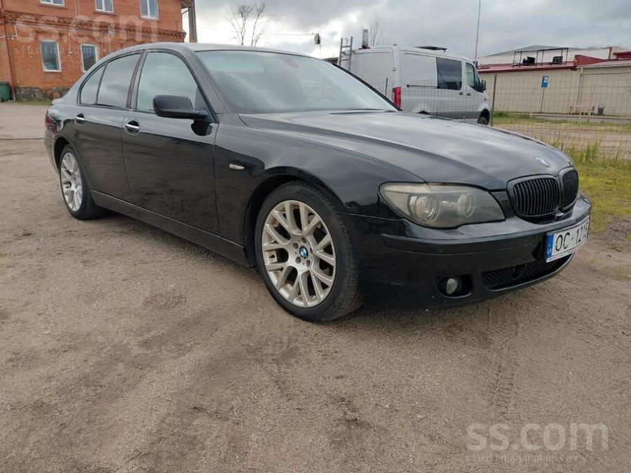 Melns BMW 730 2008 Rēzekne, ar dzinēja tilpumu 3.00 L un nobraukumu 0 tūkst. km par 3000 €, foto 1 vietnē AUTOMOTO.COM.LV