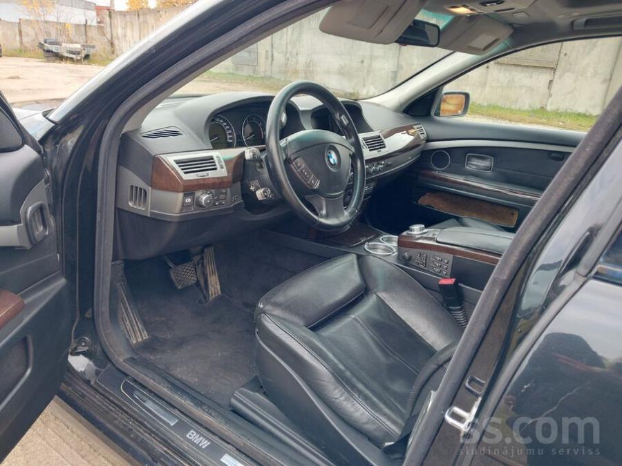 Melns BMW 730 2008 Rēzekne, ar dzinēja tilpumu 3.00 L un nobraukumu 0 tūkst. km par 3000 €, foto 6 vietnē AUTOMOTO.COM.LV