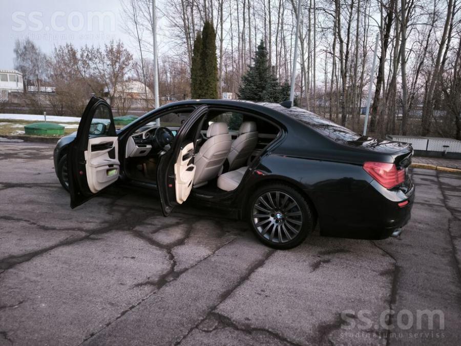 Melns BMW 730 2009 Rīga, ar dzinēja tilpumu 3.00 L un nobraukumu 338 tūkst. km par 11490 €, foto 6 vietnē AUTOMOTO.COM.LV
