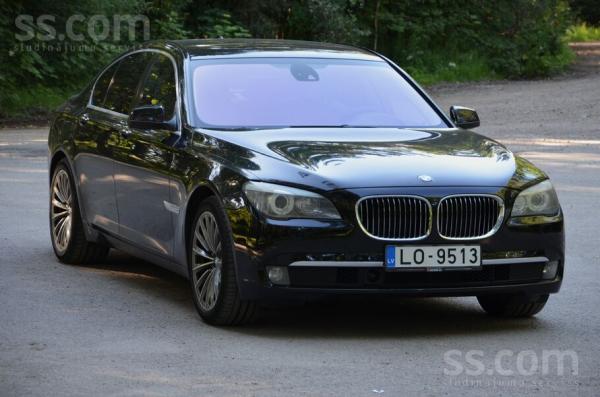 Melns BMW 730 2009 Rīga, ar dzinēja tilpumu 3.00 L un nobraukumu 341 tūkst. km par 8390 €, foto 1 vietnē AUTOMOTO.COM.LV