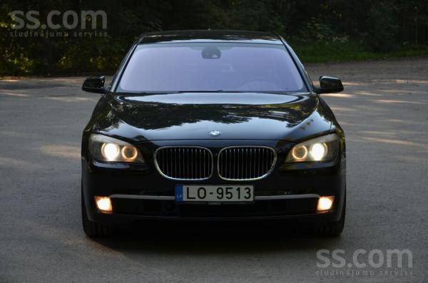 Melns BMW 730 2009 Rīga, ar dzinēja tilpumu 3.00 L un nobraukumu 341 tūkst. km par 8390 €, foto 4 vietnē AUTOMOTO.COM.LV