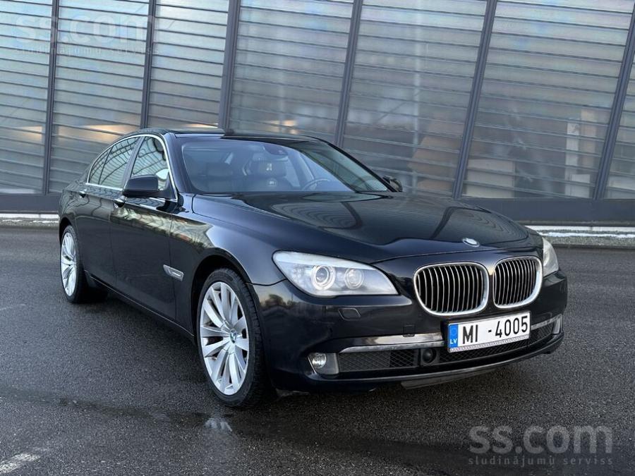 Melns BMW 730 2009 Liepāja, ar dzinēja tilpumu 3.00 L un nobraukumu 267 tūkst. km par 8700 €, foto 3 vietnē AUTOMOTO.COM.LV