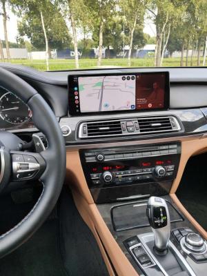 Black BMW 730 2009 in Vilnius, with an engine capacity of 3.00 L and mileage of 301 thousand km for 9650 €, photo 18 on AUTOMOTO.COM.LV