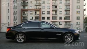 Black BMW 730 2009 in Riga, with an engine capacity of 3.00 L and mileage of 367 thousand km for 10500 €, photo 6 on AUTOMOTO.COM.LV