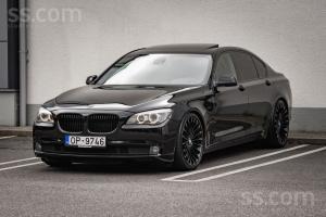 Black BMW 730 2009 in Riga, with an engine capacity of 3.00 L and mileage of 337 thousand km for 10500 €, photo 3 on AUTOMOTO.COM.LV