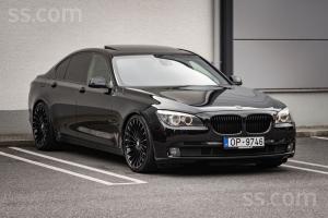 Black BMW 730 2009 in Riga, with an engine capacity of 3.00 L and mileage of 337 thousand km for 10500 €, photo 5 on AUTOMOTO.COM.LV