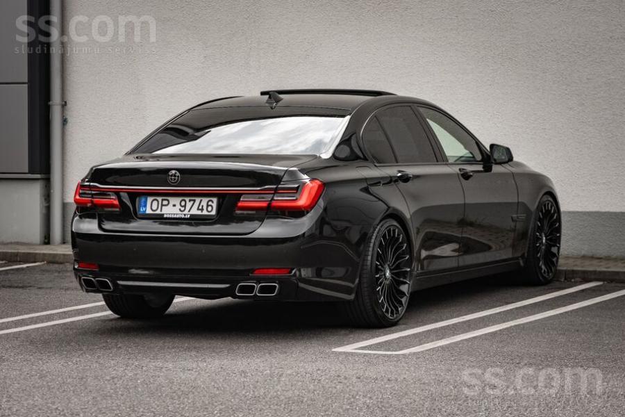 Black BMW 730 2009 in Riga, with an engine capacity of 3.00 L and mileage of 337 thousand km for 10500 €, photo 6 on AUTOMOTO.COM.LV