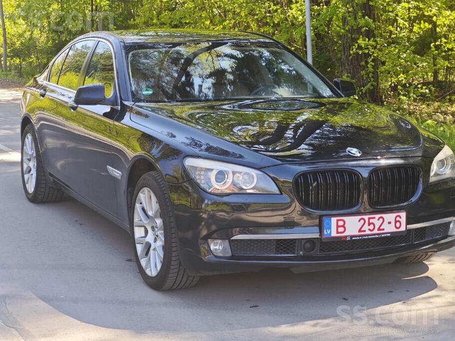 Melns BMW 730 2010 Ogre, ar dzinēja tilpumu 3.00 L un nobraukumu 268 tūkst. km par 10600 €, foto 1 vietnē AUTOMOTO.COM.LV