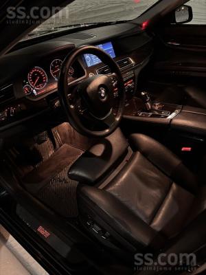 Melns BMW 730 2010 Rīga, ar dzinēja tilpumu 3.00 L un nobraukumu 243 tūkst. km par 9200 €, foto 10 vietnē AUTOMOTO.COM.LV