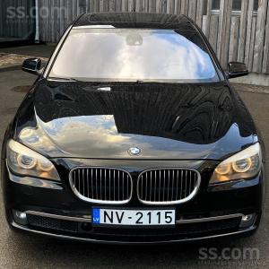 Black BMW 730 2010 in Riga, with an engine capacity of 3.00 L and mileage of 262 thousand km for 8350 €, photo 6 on AUTOMOTO.COM.LV