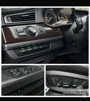 Black BMW 730 2010 in Alytus, with an engine capacity of 3.00 L and mileage of 347 thousand km for 10300 €, photo 22 on AUTOMOTO.COM.LV