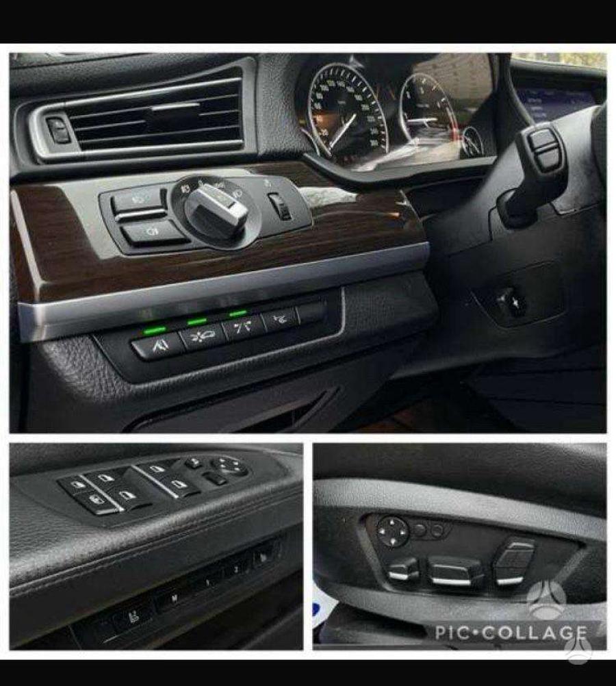 Black BMW 730 2010 in Alytus, with an engine capacity of 3.00 L and mileage of 347 thousand km for 10300 €, photo 22 on AUTOMOTO.COM.LV
