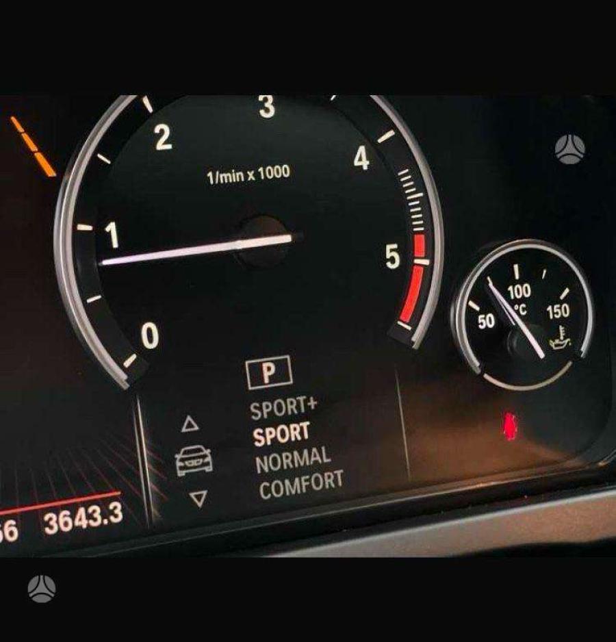 Black BMW 730 2010 in Alytus, with an engine capacity of 3.00 L and mileage of 347 thousand km for 10300 €, photo 24 on AUTOMOTO.COM.LV