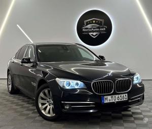 Black BMW 730 2012 in Marijampole, with an engine capacity of 2.99 L and mileage of 272 thousand km for 12450 €, photo  on AUTOMOTO.COM.LV