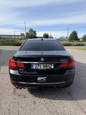 Black BMW 730 2013 in Tallinn, with an engine capacity of 3.00 L and mileage of 227 thousand km for 15800 €, photo 14 on AUTOMOTO.COM.LV