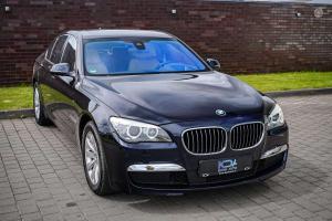 Black BMW 730 2014 in Kaunas, with an engine capacity of 2.99 L and mileage of 249 thousand km for 13450 €, photo 3 on AUTOMOTO.COM.LV