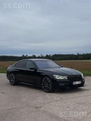 Black BMW 730 2015 in Ogre, with an engine capacity of 3.00 L and mileage of 0 thousand km for 21850 €, photo  on AUTOMOTO.COM.LV
