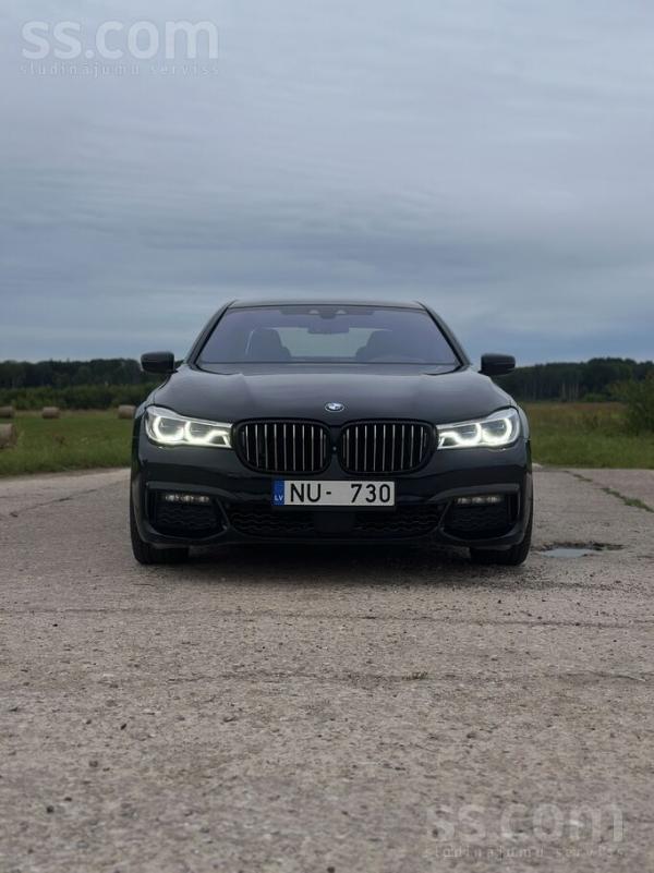 Black BMW 730 2015 in Ogre, with an engine capacity of 3.00 L and mileage of 0 thousand km for 21850 €, photo 2 on AUTOMOTO.COM.LV