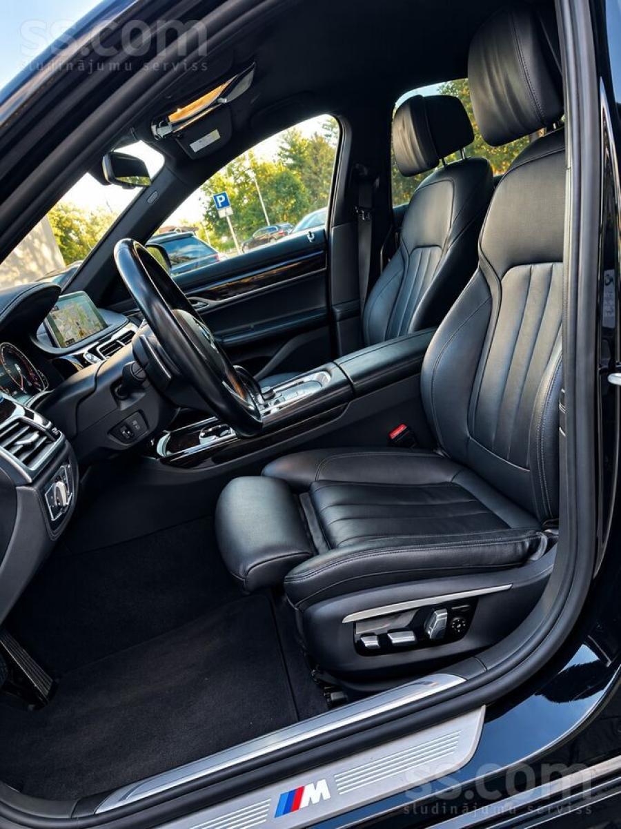 Melns BMW 730 2015 Rēzekne, ar dzinēja tilpumu 3.00 L un nobraukumu 287 tūkst. km par 23990 €, foto 26 vietnē AUTOMOTO.COM.LV