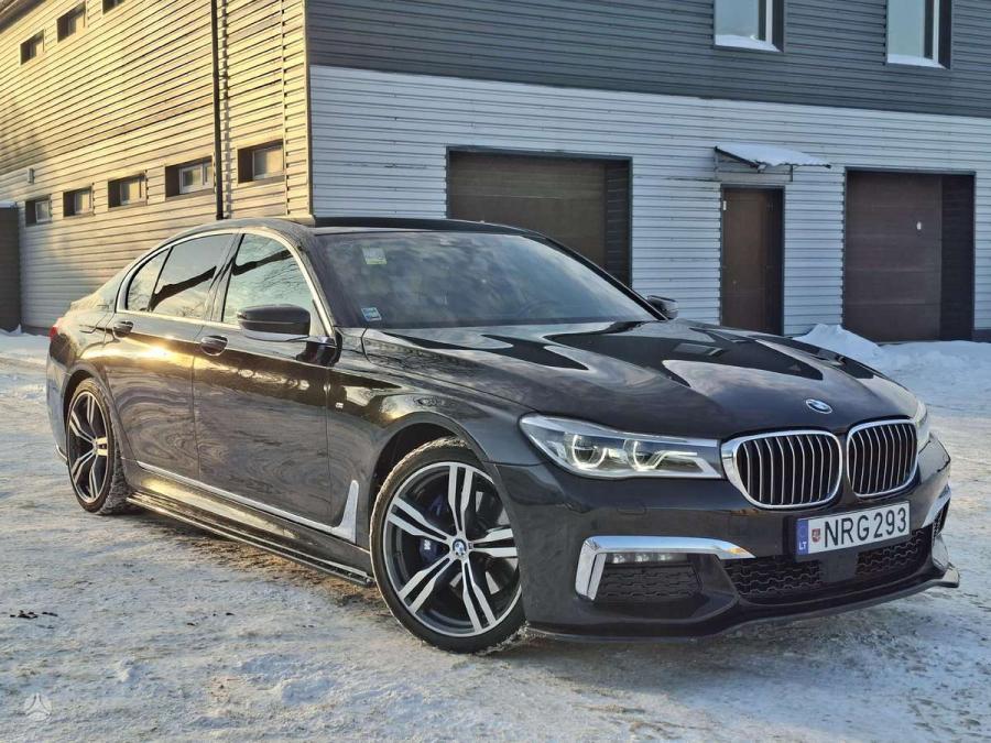 Melns BMW 730 2016 Klaipėda, ar dzinēja tilpumu 3.00 L un nobraukumu 240 tūkst. km par 22400 €, foto 1 vietnē AUTOMOTO.COM.LV