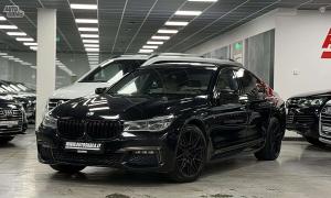 Black BMW 730 2016 in Klaipeda, with an engine capacity of 3.00 L and mileage of 338 thousand km for 22000 €, photo  on AUTOMOTO.COM.LV