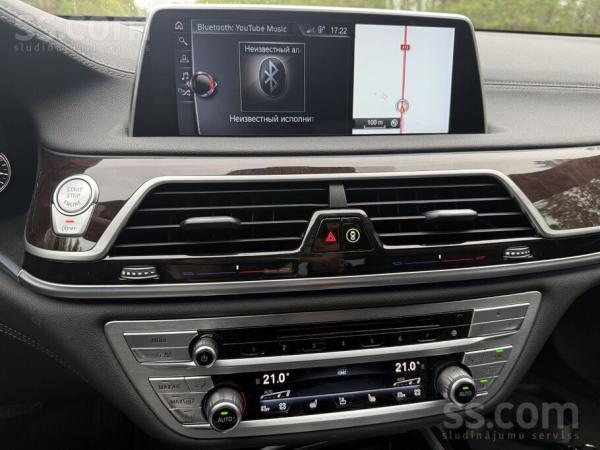 Melns BMW 730 2016 Rēzekne, ar dzinēja tilpumu 3.00 L un nobraukumu 236 tūkst. km par 27000 €, foto 10 vietnē AUTOMOTO.COM.LV