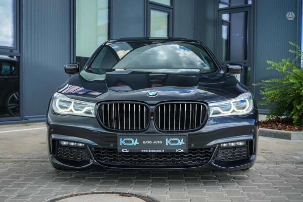 Melns BMW 730 2016 Kauņa, ar dzinēja tilpumu 2.99 L un nobraukumu 287 tūkst. km par 22950 €, foto 4 vietnē AUTOMOTO.COM.LV