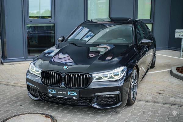 Melns BMW 730 2016 Kauņa, ar dzinēja tilpumu 2.99 L un nobraukumu 287 tūkst. km par 22950 €, foto 5 vietnē AUTOMOTO.COM.LV