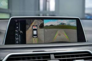 Black BMW 730 2016 in Kaunas, with an engine capacity of 3.00 L and mileage of 287 thousand km for 20950 €, photo 21 on AUTOMOTO.COM.LV