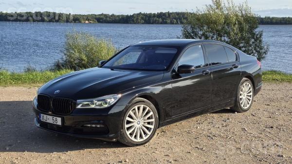 Melns BMW 730 2016 Rīga, ar dzinēja tilpumu 3.00 L un nobraukumu 245 tūkst. km par 21500 €, foto 1 vietnē AUTOMOTO.COM.LV