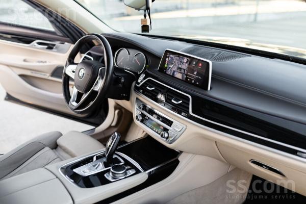 Melns BMW 730 2016 Tallina, ar dzinēja tilpumu 3.00 L un nobraukumu 197 tūkst. km par 29500 €, foto 7 vietnē AUTOMOTO.COM.LV