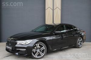 Melns BMW 730 2016 Rīga, ar dzinēja tilpumu 3.00 L un nobraukumu 94 tūkst. km par 33300 €, foto  vietnē AUTOMOTO.COM.LV
