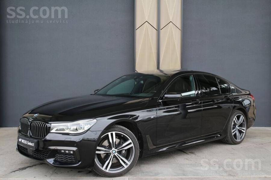 Melns BMW 730 2016 Rīga, ar dzinēja tilpumu 3.00 L un nobraukumu 94 tūkst. km par 33300 €, foto 1 vietnē AUTOMOTO.COM.LV