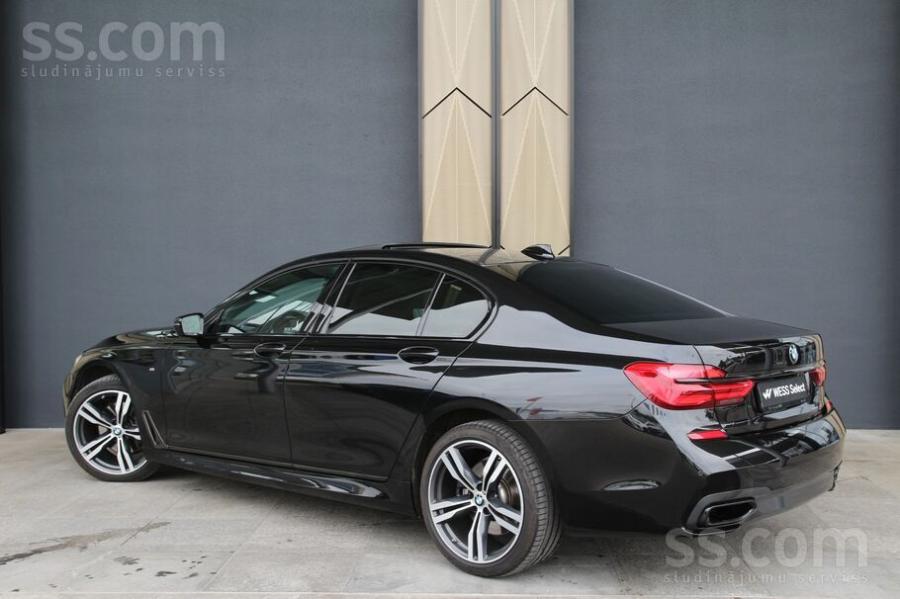 Melns BMW 730 2016 Rīga, ar dzinēja tilpumu 3.00 L un nobraukumu 94 tūkst. km par 33300 €, foto 5 vietnē AUTOMOTO.COM.LV