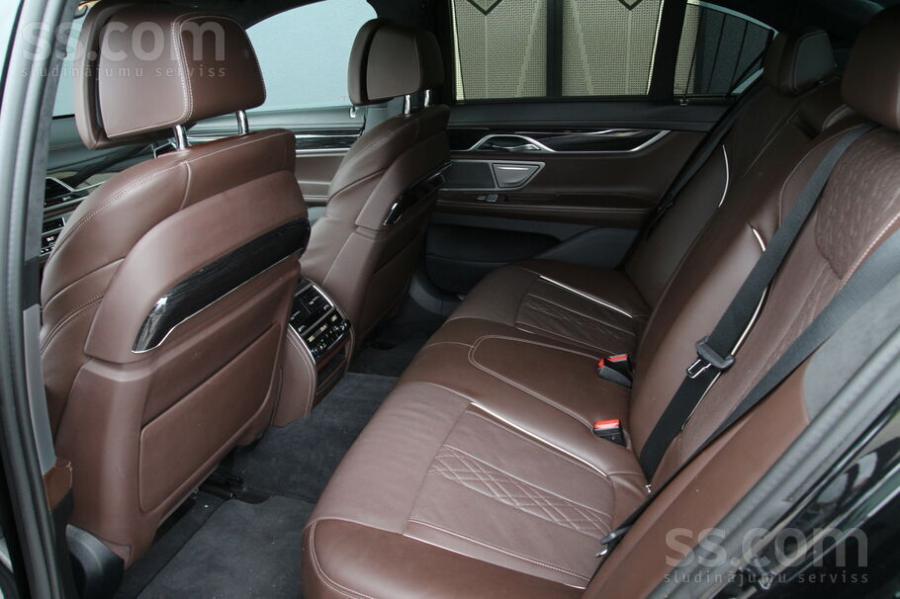 Melns BMW 730 2016 Rīga, ar dzinēja tilpumu 3.00 L un nobraukumu 94 tūkst. km par 33300 €, foto 9 vietnē AUTOMOTO.COM.LV